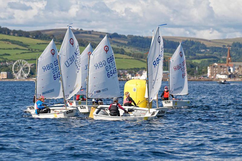 IOCA UK Optimist Nationals at Largs Sailing Club - Day 1
