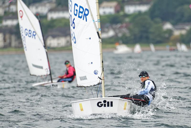 IOCA UK Optimist Nationals at Largs Sailing Club - Day 3
