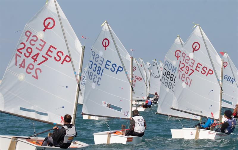 OptiOrange international Optimist class regatta, day 2