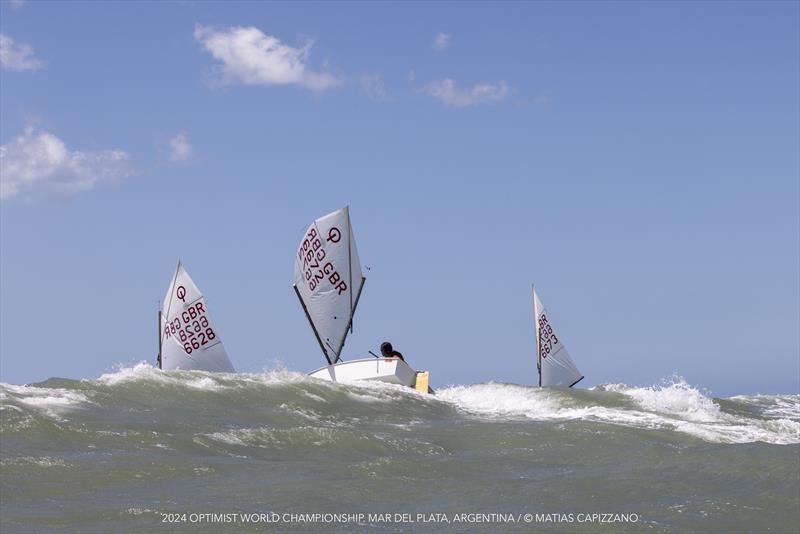 Optimist World Championship at Club Nautico Mar del Plata, Argentina