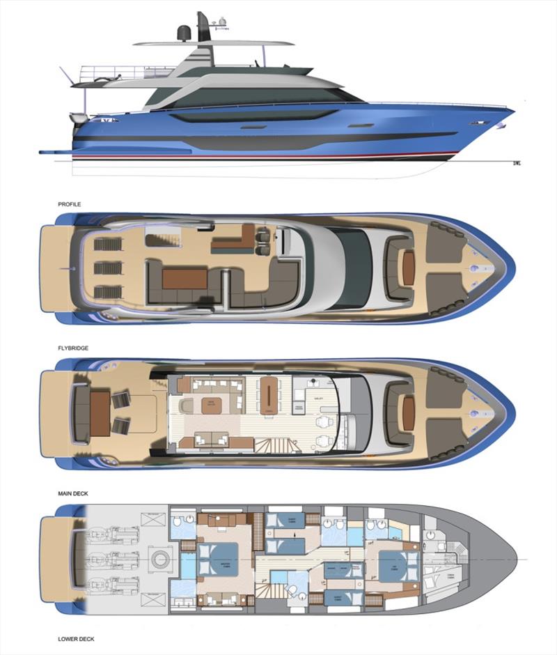 25.50-metre Modern Flybridge
