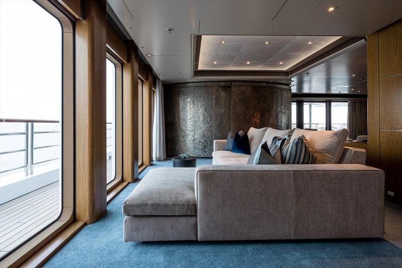 Octopus Yacht Interior Iconic 126m Lürssen Yacht Octopus Completes
