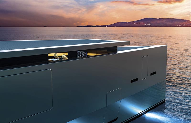 Poetry, a 130-meter new superyacht concept