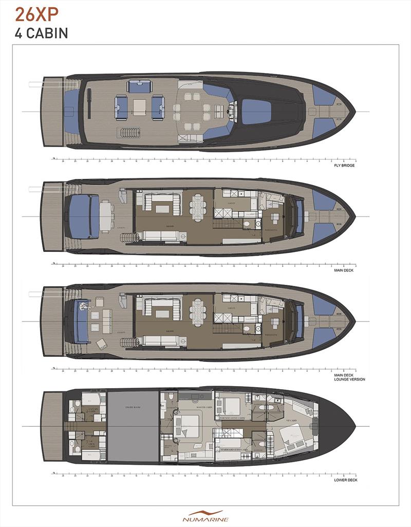 Numarine 26XP expedition superyacht