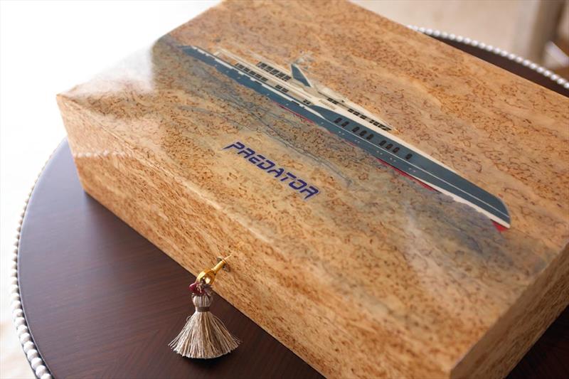 73m Feadship superyacht Predator - Bridge deck lounge