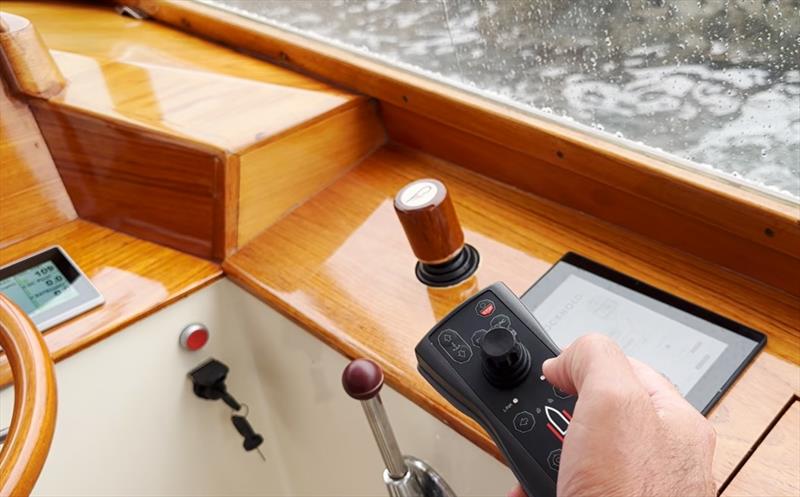 The integration of Dockmate wireless joystick docking technology with ...