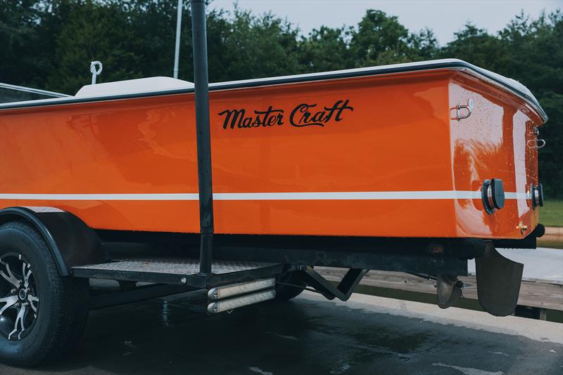 The first-ever handcrafted MasterCraft boat, originally created by ...