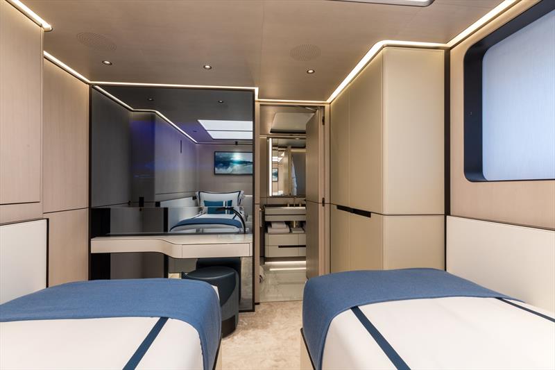 Videoworks on board MY Akula by Baglietto