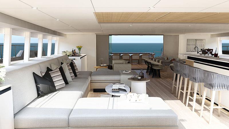 Two Oceans 870 power catamaran