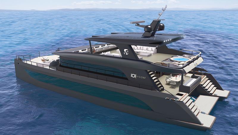 30.7m supercat VisionF 101 Alu