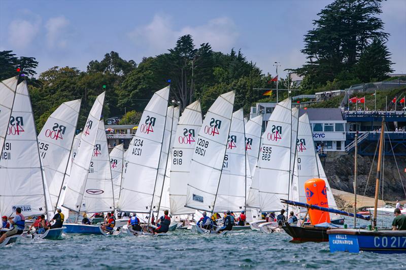 RS400s at SCYC Abersoch Dinghy Week 2002