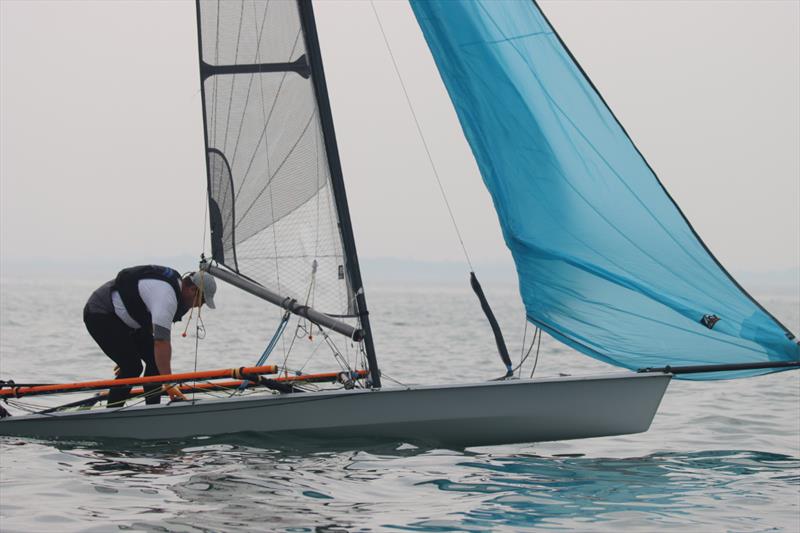 Spinnaker hoist on day 2 of the Noble Marine RS700 Nationals at ...