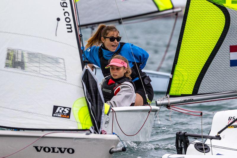 RS Feva World Championship 2022 at Weymouth & Portland National Sailing ...