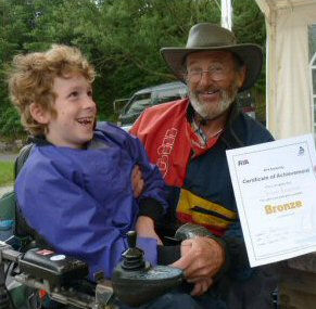 Keith Rollinson helps disabled sailors take to the water all round Wales