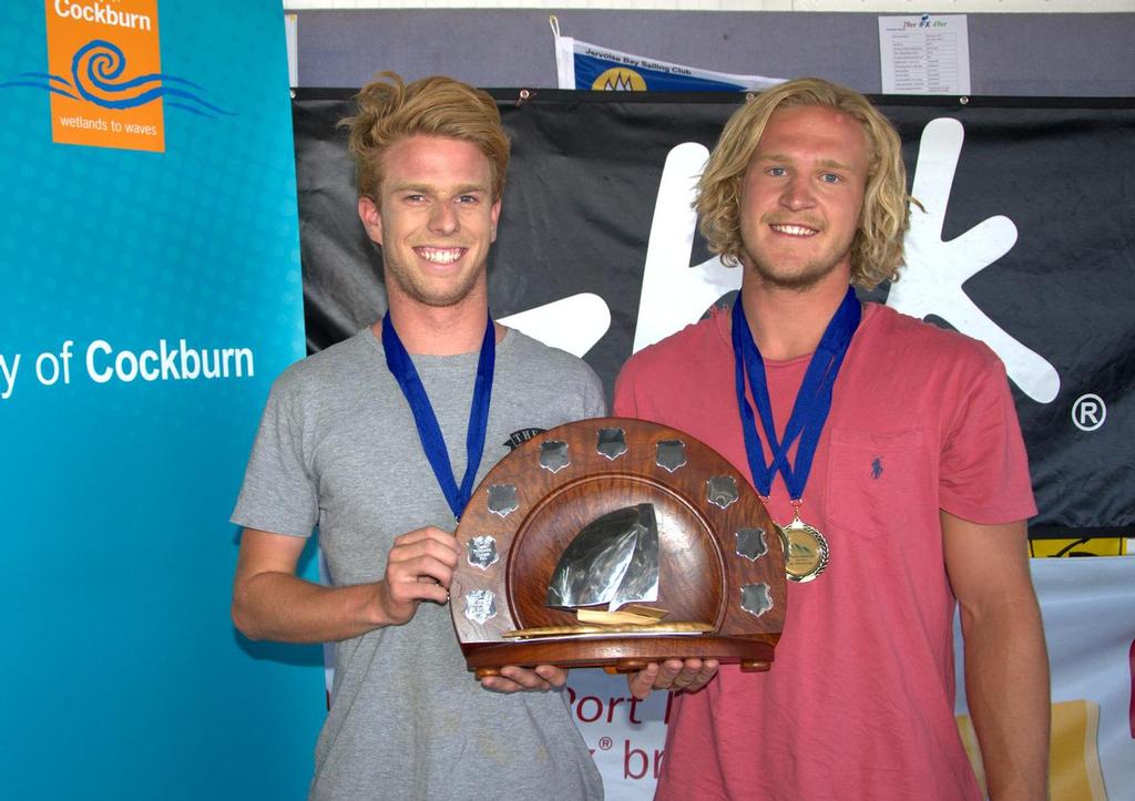 AUS 49erFX Champions George Stent/Ben Robinson - 2014-15 Zhik ...