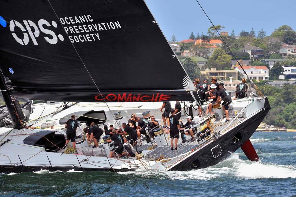 Comanche in the Solas Big Boat Challenge