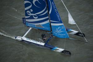 The Extreme Sailing Series 2014. Act 1. Singapore. The Wave, Muscat ...