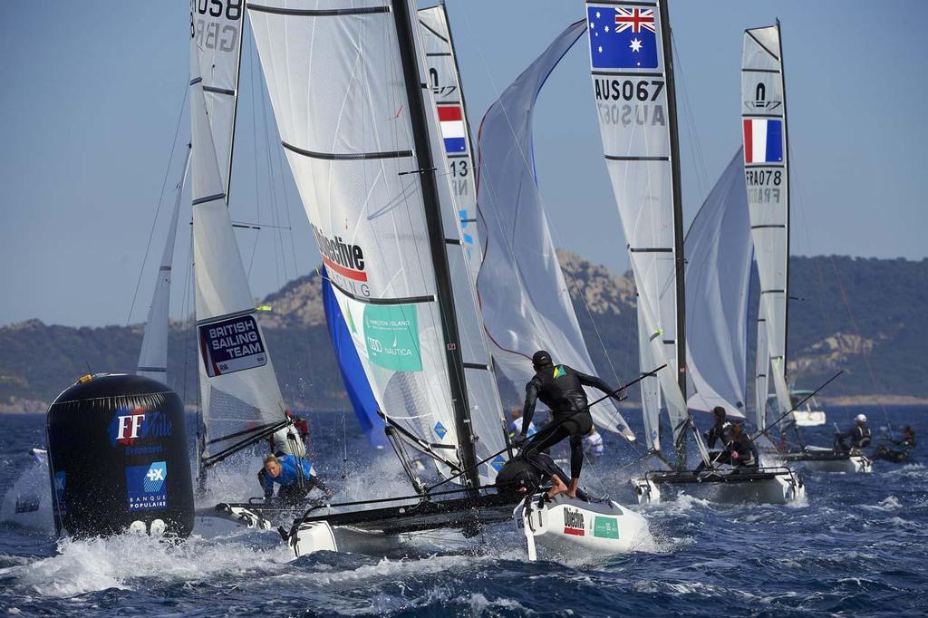 2014 ISAF Sailing World Cup, Hyeres, France - Nacra 17