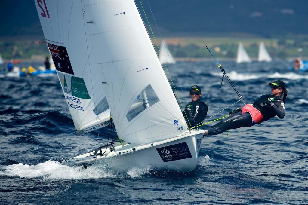 470 Women, Sasha Ryan and Jaime Ryan - 2014 ISAF Sailing World Cup ...