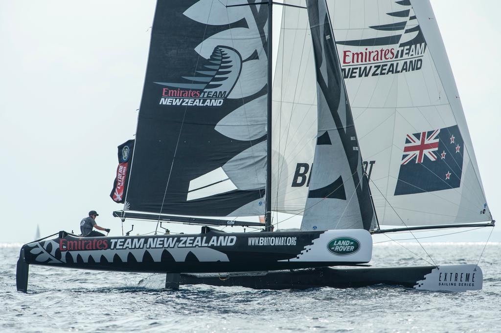 Emirates Team New Zealand. Day four of the Extreme Sailing Series ...