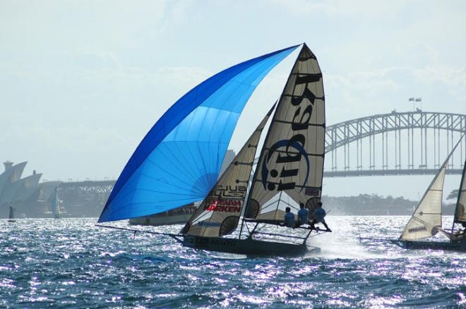 18ft Skiffs at the Dinghy Sailing show - 3/4 March