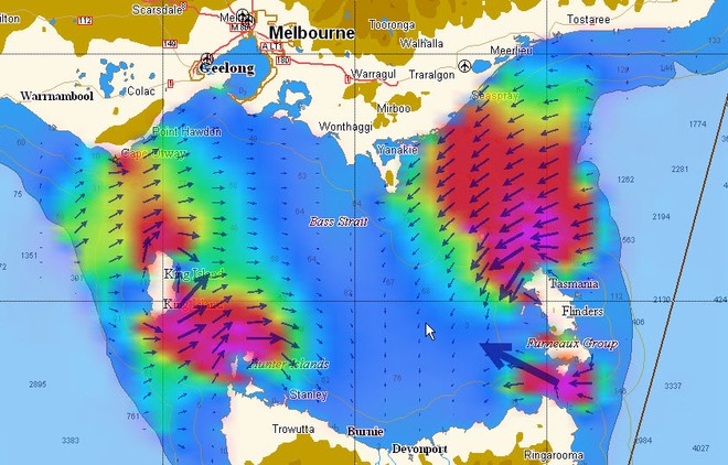 Tidetech releases Bass Strait Tidal Stream model for Melbourne to Tas