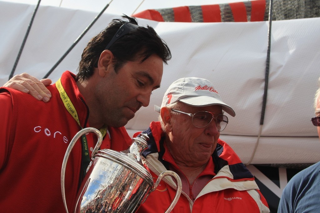 Sydney Hobart- Shark won line honours for Wild Oats XI
