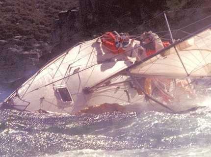 Sir Robbo tries again - It was just an ordinary Chinese gybe!