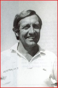 The late Warren Jones the doyen of America’s Cup strategists.