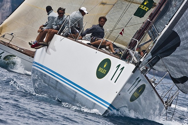 Rolex Capri Sailing Week – Close battle in tricky conditions