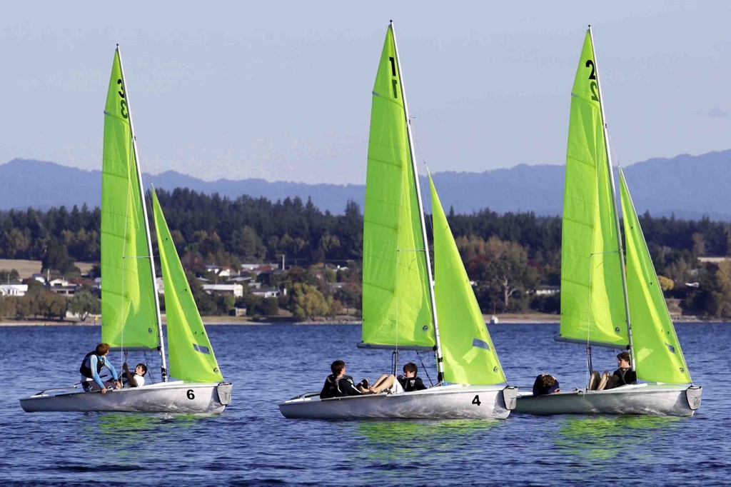 Secondary School Team Sailing Championships underway at Lake Taupo