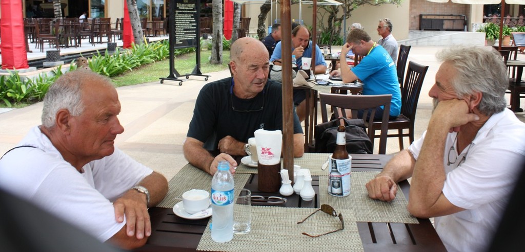 Preimier division entry Storm team meeting, Rick Mollison, owner Don ...