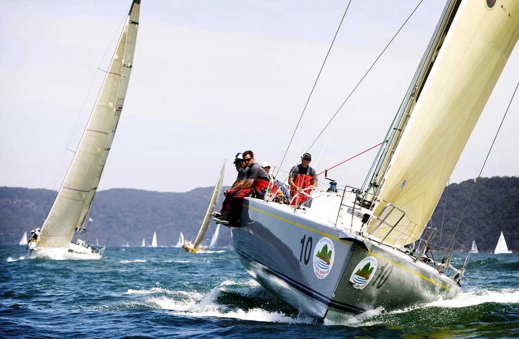 Gosford to Lord Howe Island Race 2010 - The Stick leads fleet