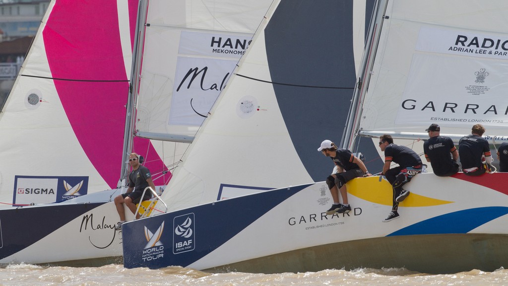 Close quarter final match between Bjorn Hansen and Jesper Radich at the ...