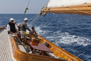 CAMBRIA, Sail n: K-4, Class: J CLASS, Owner: CAMBRIA YACHTS on board ...