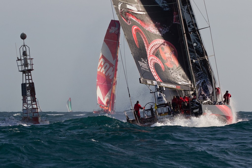 PUMA Ocean Racing powered by BERG, skippered by Ken Read from the USA ...