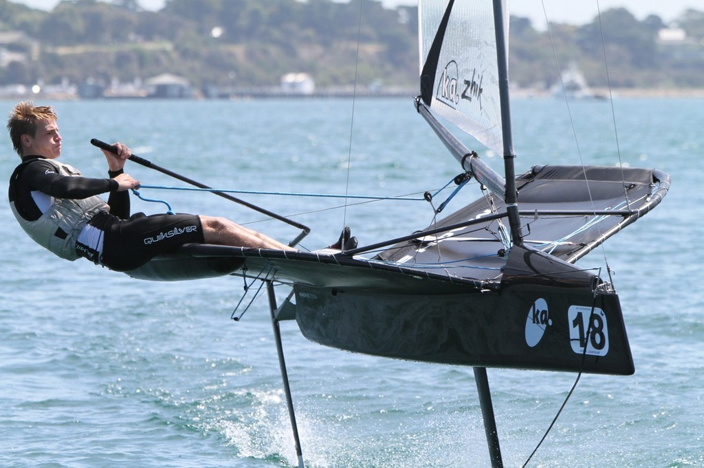 James Owen-Smith - 2012 KA Sail Victorian Moth State Championship