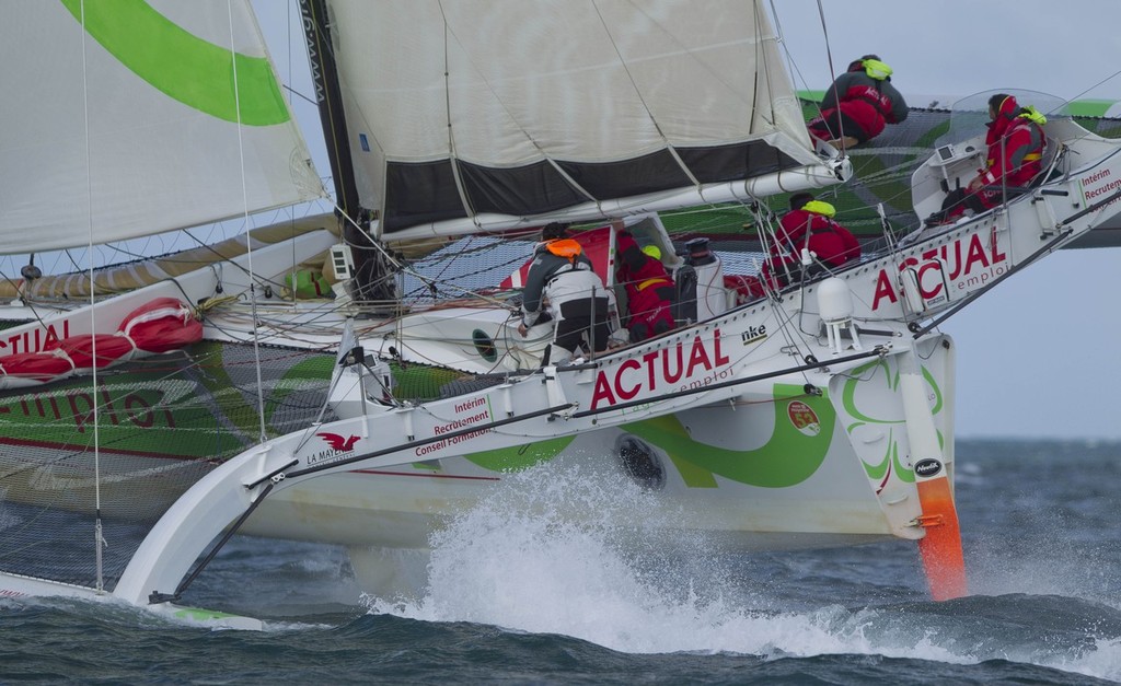 Actual, the French Multi 50 Trimaran, J.P. Morgan Asset Management ...