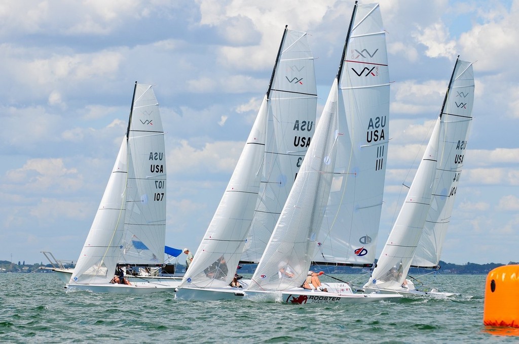 VX One offers excellent one design fleet racing