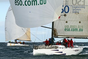 Rush - ILC 45 LOA. XLR8 - Reichel/Pugh @ 46 feet LOA. That's close ...