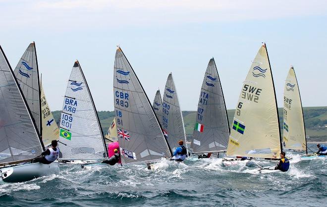 ISAF Sailing WC Weymouth and Portland – Finn style street fighting