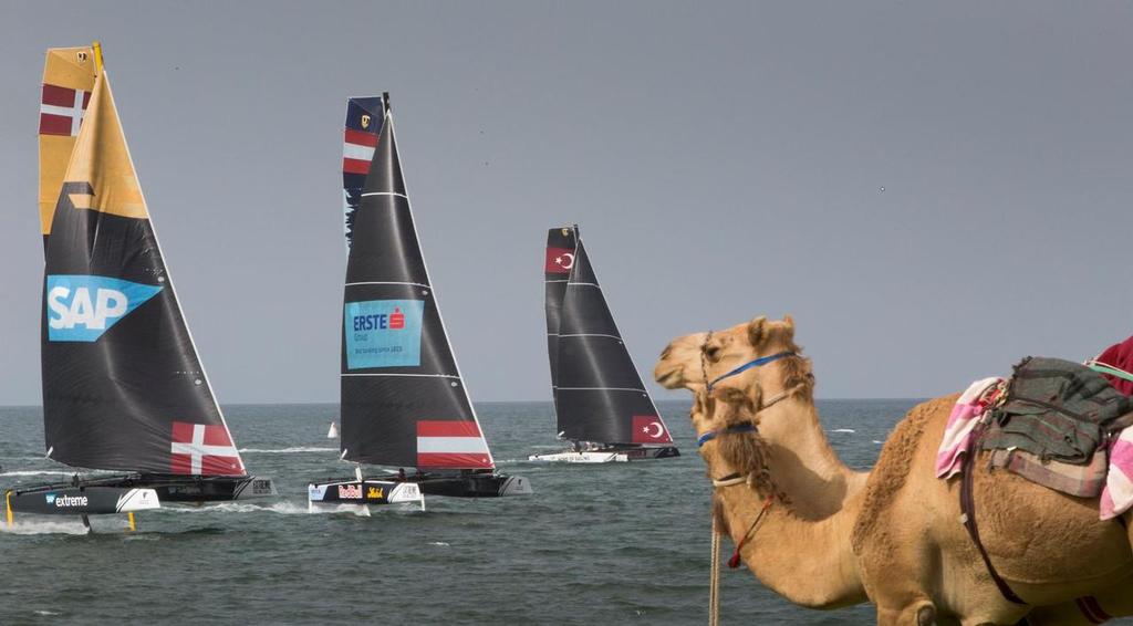 Spectators - Extreme Sailing Series 2016 - Act 1, Muscat, Oman