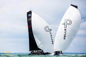 Practice racing on the Solent