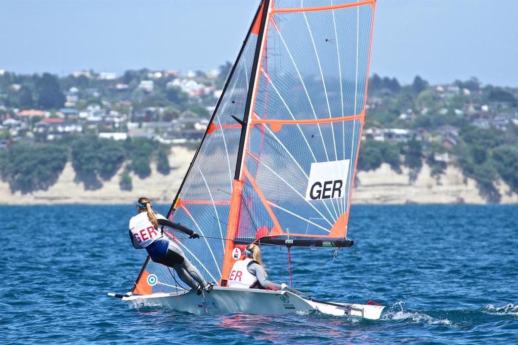 Women 29er (GER) - Aon Youth Worlds 2016, Torbay, Auckland, New Zealand ...