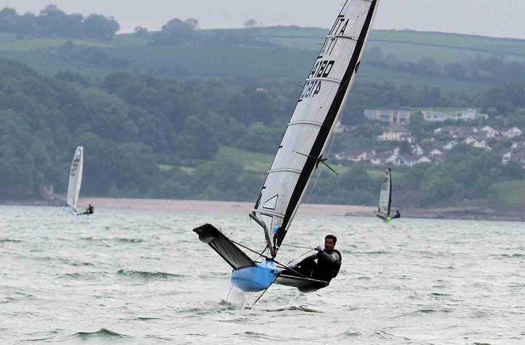 2017 International Moth UK National Championship at Paignton - Day 1