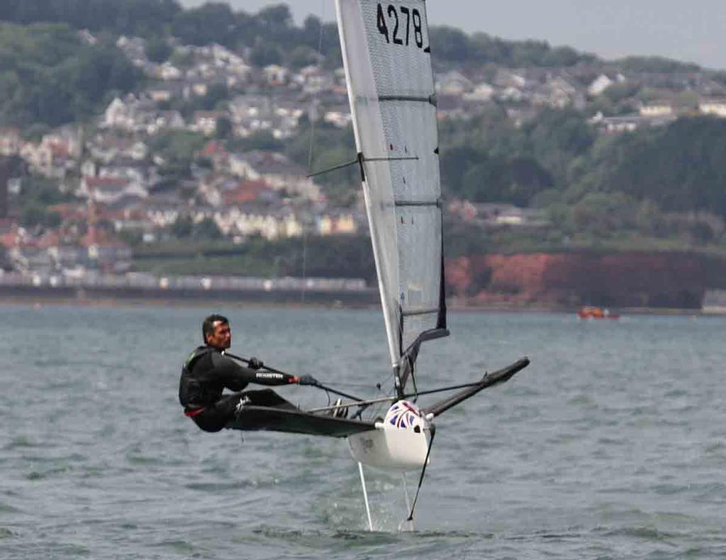 2017 International Moth UK National Championship at Paignton - Day 1