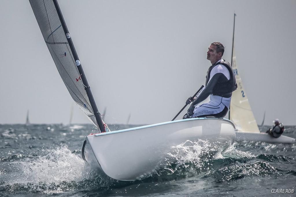 Day 2 of the Finn World Masters in Barbados