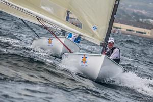 Day 1 of the Finn World Masters in Barbados