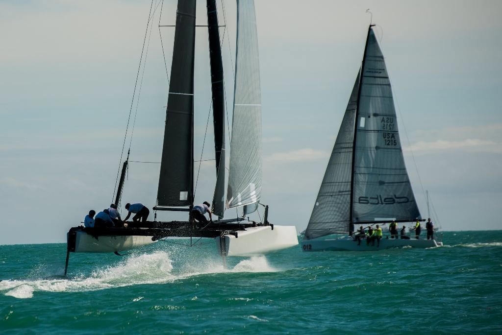 Erik Maris' Zoulou in action at Key West Race Week 2015.