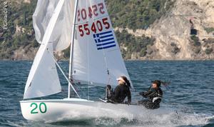 Day 3 – Melina Pappa and Maria Tsamopoulou (GRE) – 420 and 470 Junior ...